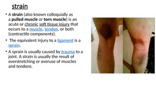 Soft Tissue Injuries - Mechanism of injury of.pptx