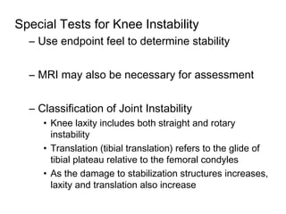 Soft tissue injuries of Knee ORTHODE.ppt