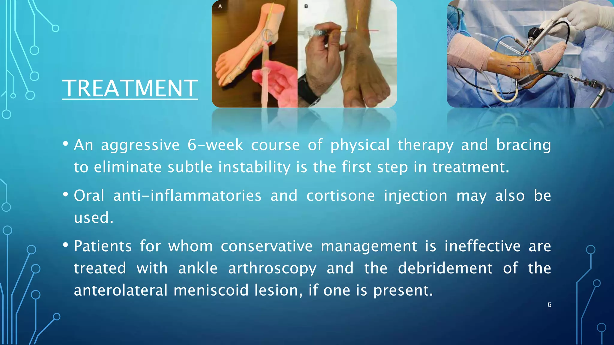 Soft Tissue Injuries Of The Ankle | PPTX