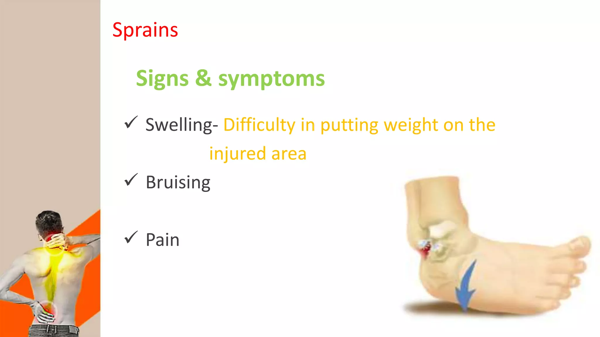 Soft tissue injuries management | PPTX