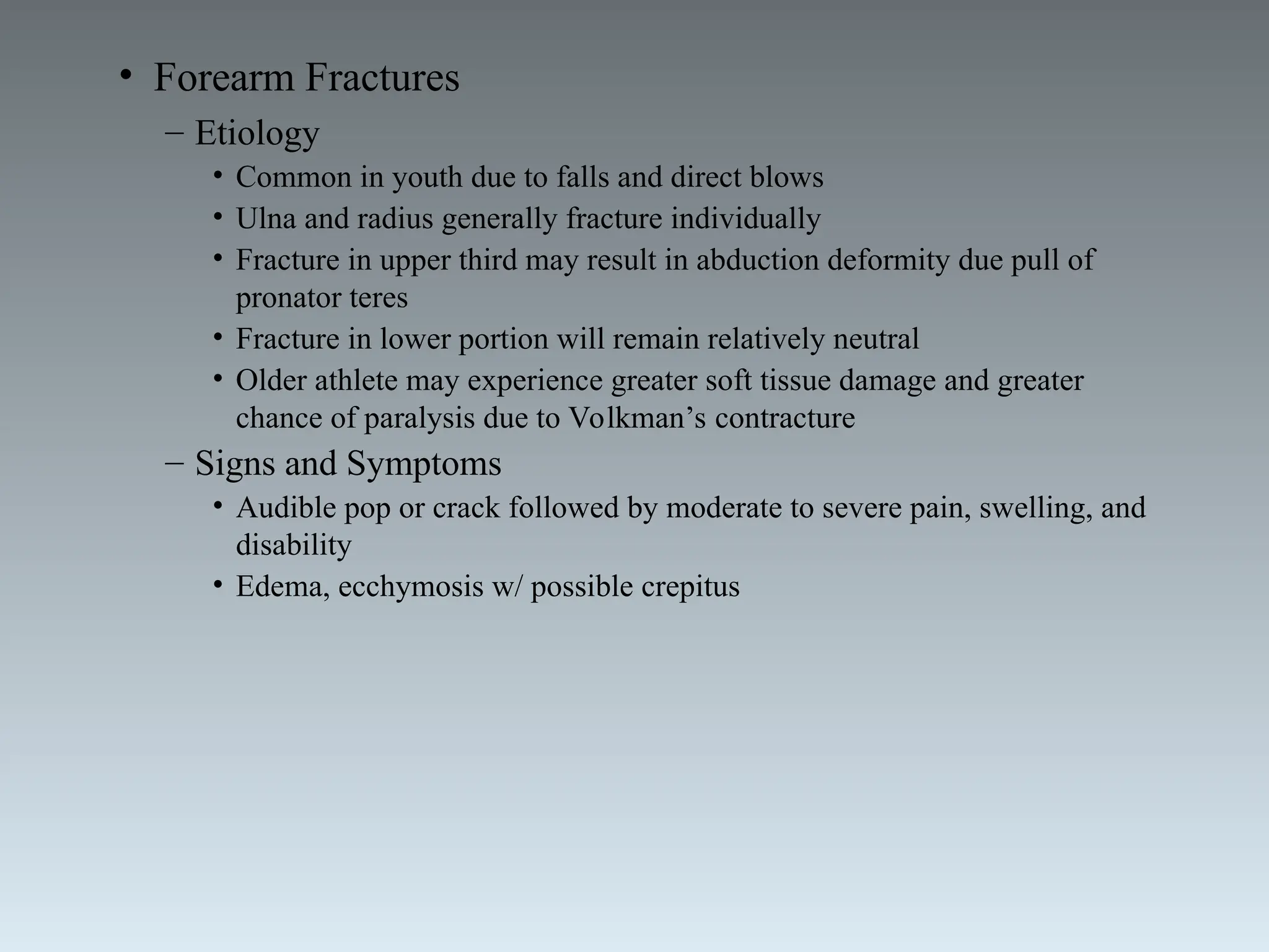soft tissue injury and fractures of forearm, wrist and hand.ppt