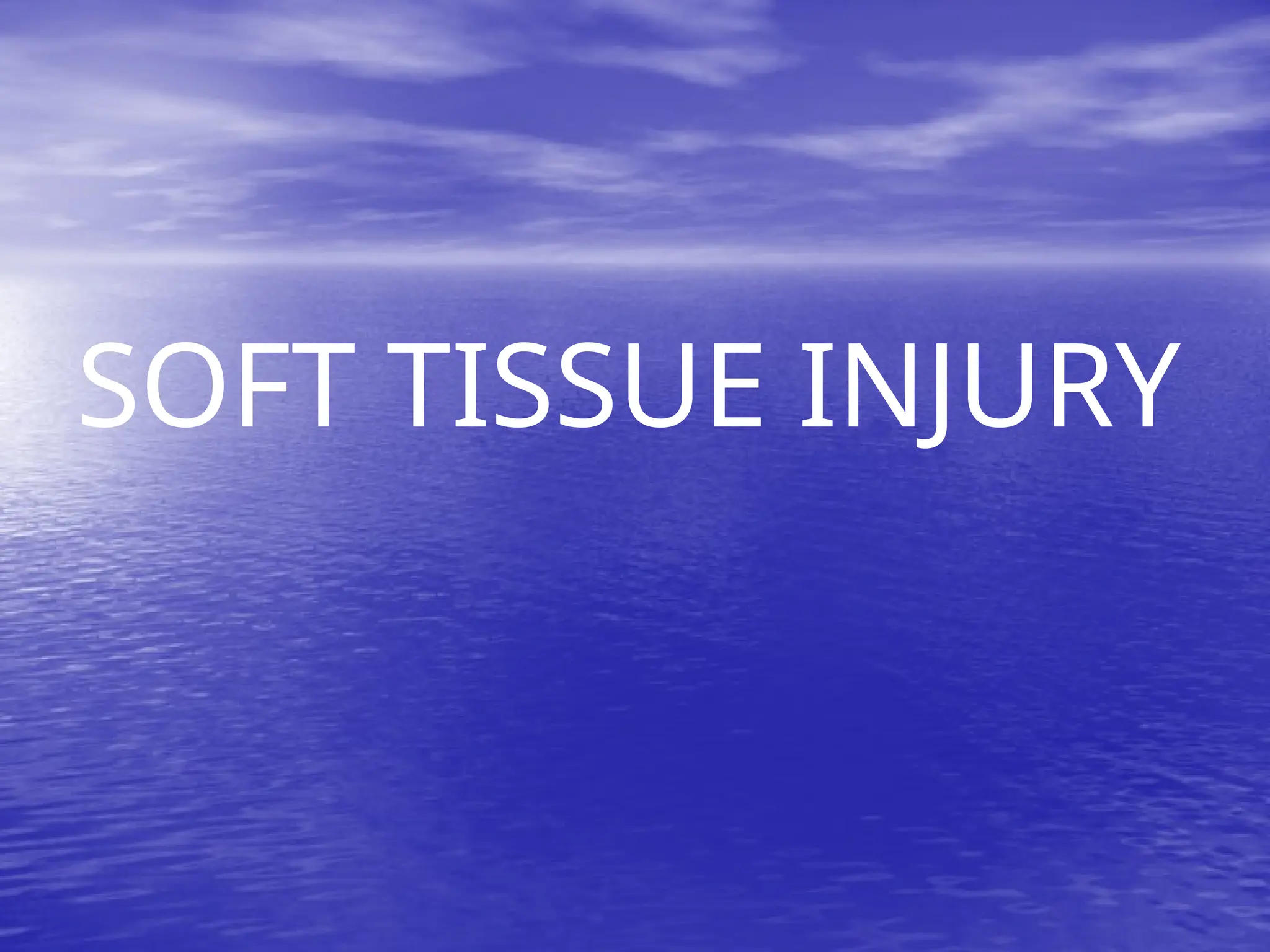 SOFT_TISSUE_INJURY_powerpoint_presentation | PPT