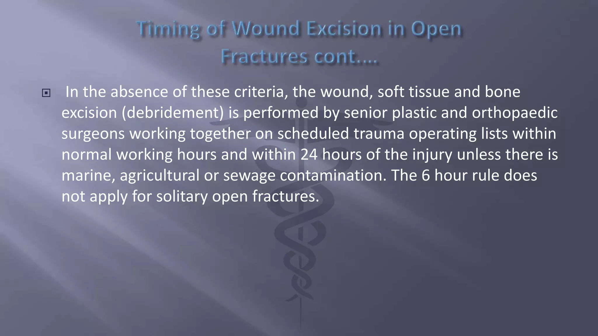 [TRAUMATOLOGY] SOFT TISSUE MANAGEMENT AND RECONSTRUCTION IN ...
