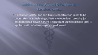 [TRAUMATOLOGY] SOFT TISSUE MANAGEMENT AND RECONSTRUCTION IN ...