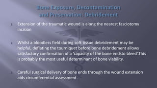 [TRAUMATOLOGY] SOFT TISSUE MANAGEMENT AND RECONSTRUCTION IN ...