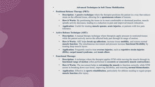 Introduction of Soft Tissue Mobilization | PPTX