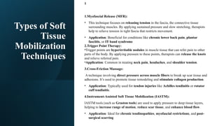 Introduction of Soft Tissue Mobilization | PPTX