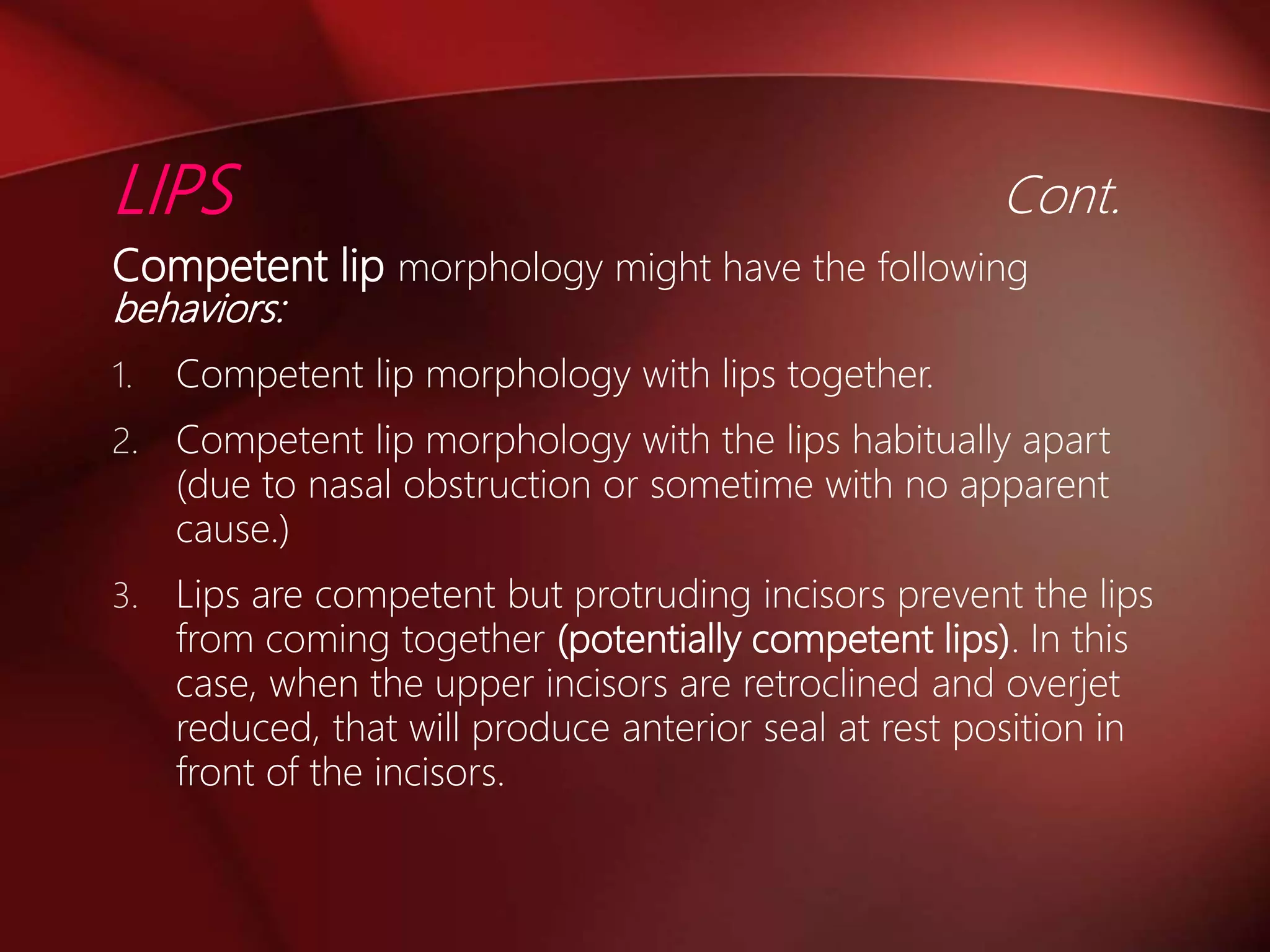 Soft tissue morphology | PPTX