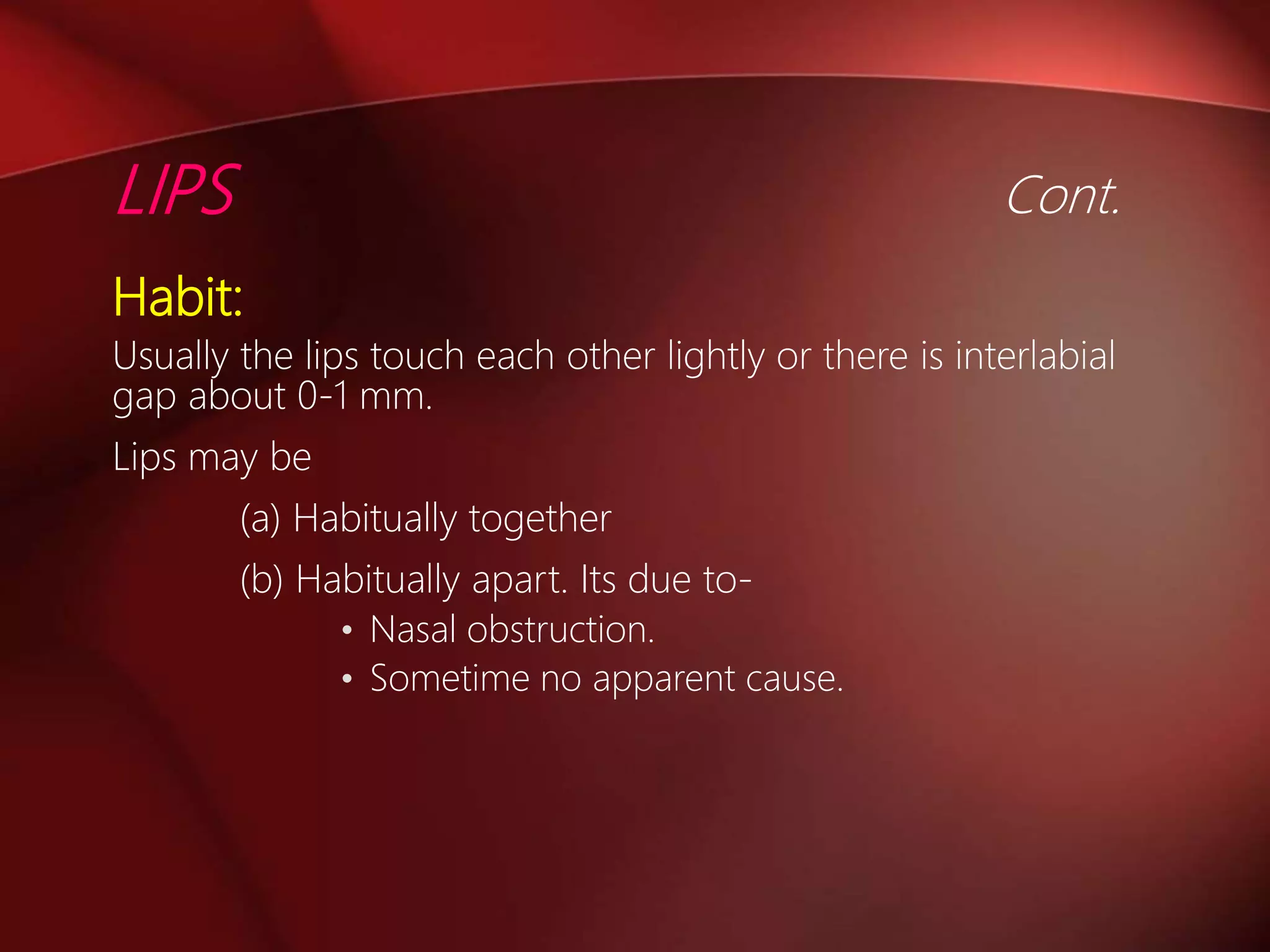 Soft tissue morphology | PPTX