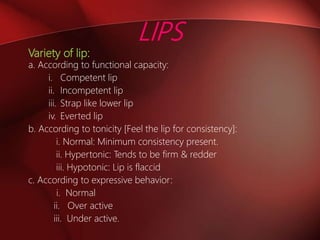 Soft tissue morphology | PPTX