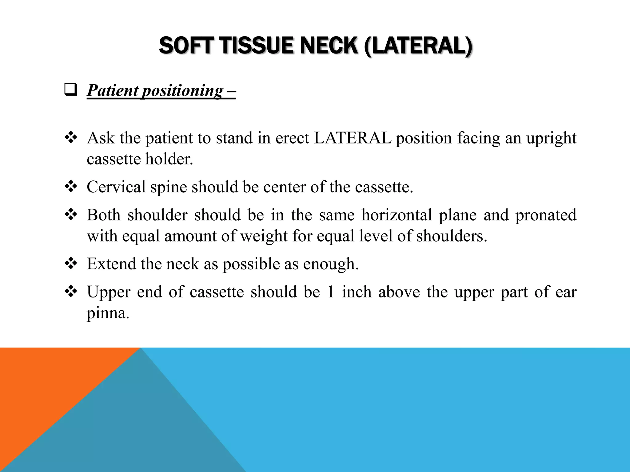 Soft tissue neck (upper airway) radiography | PPTX
