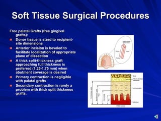 Soft tissue procedures | PDF