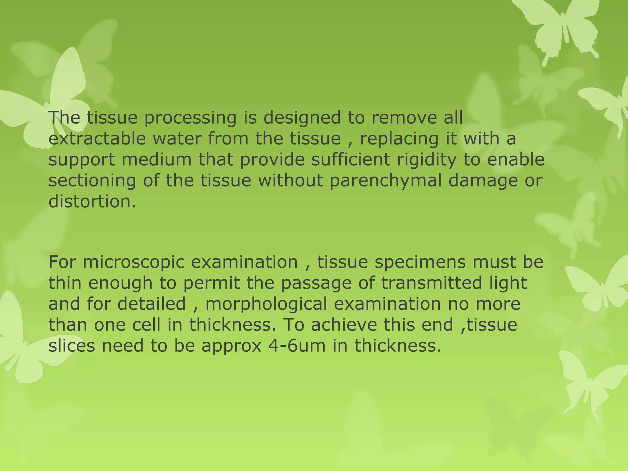 Soft tissue processing | PPT