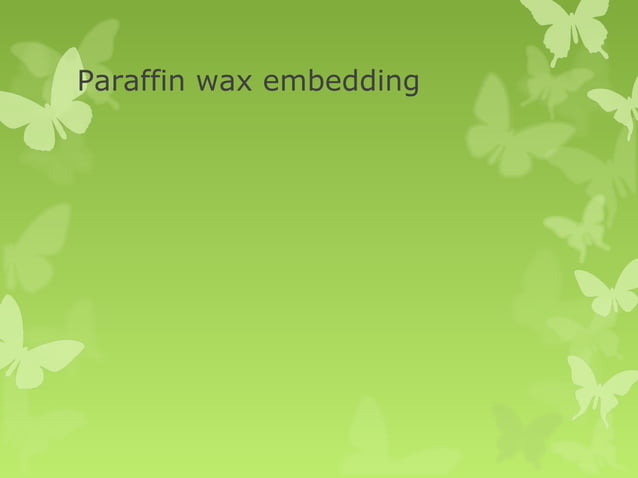 Soft tissue processing | PPT