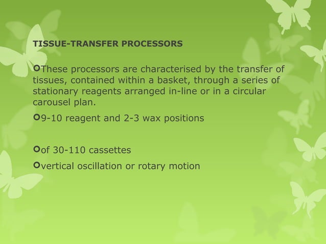Soft tissue processing | PPT