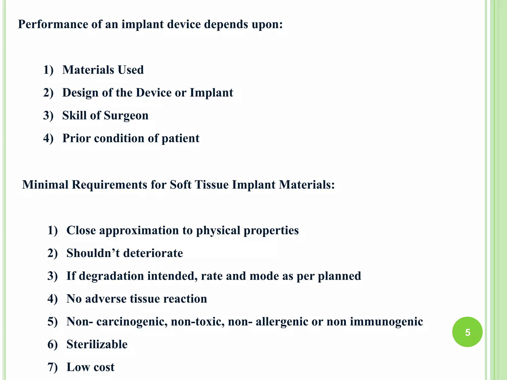Soft tissue replacement | PPTX