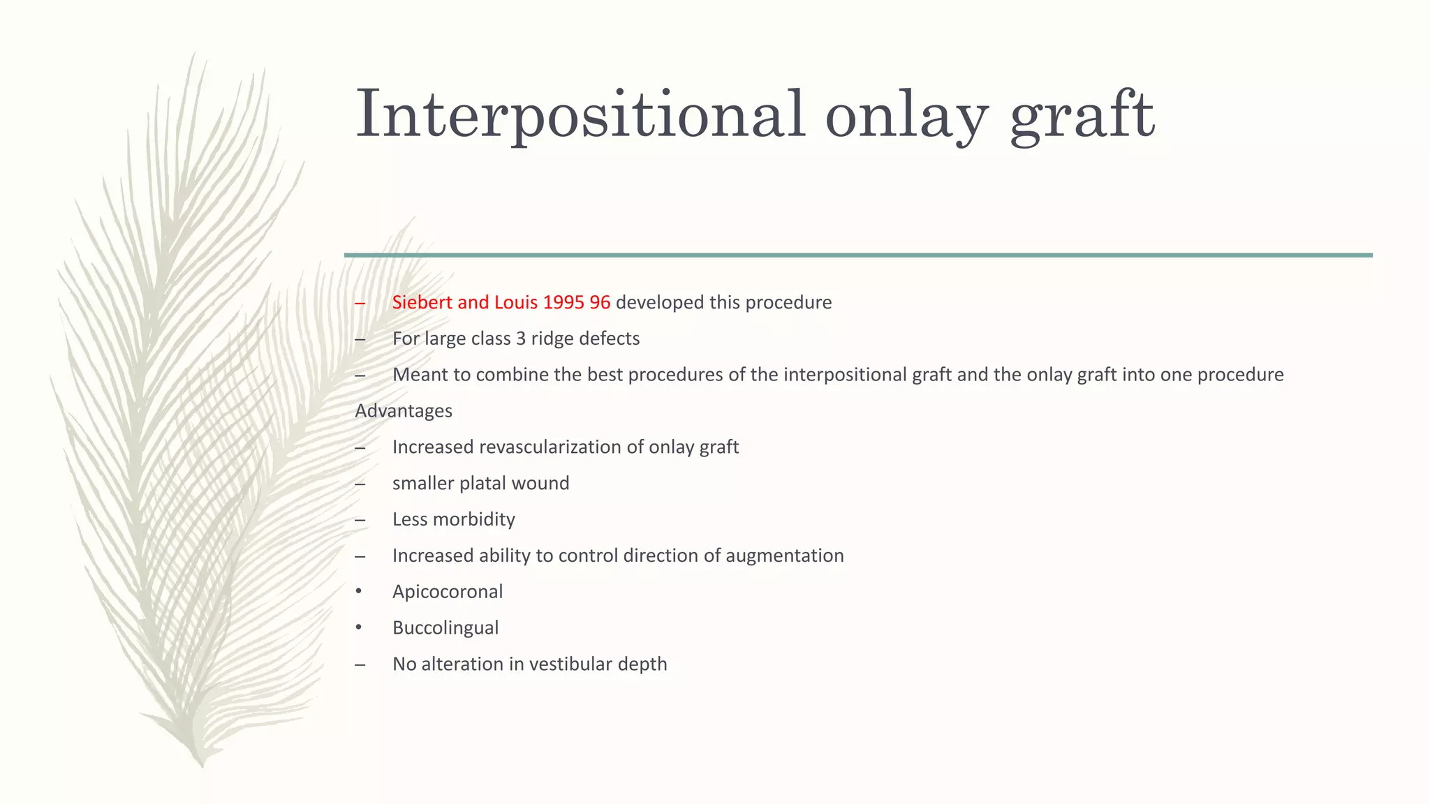 Soft tissue ridge augmentation | PPTX