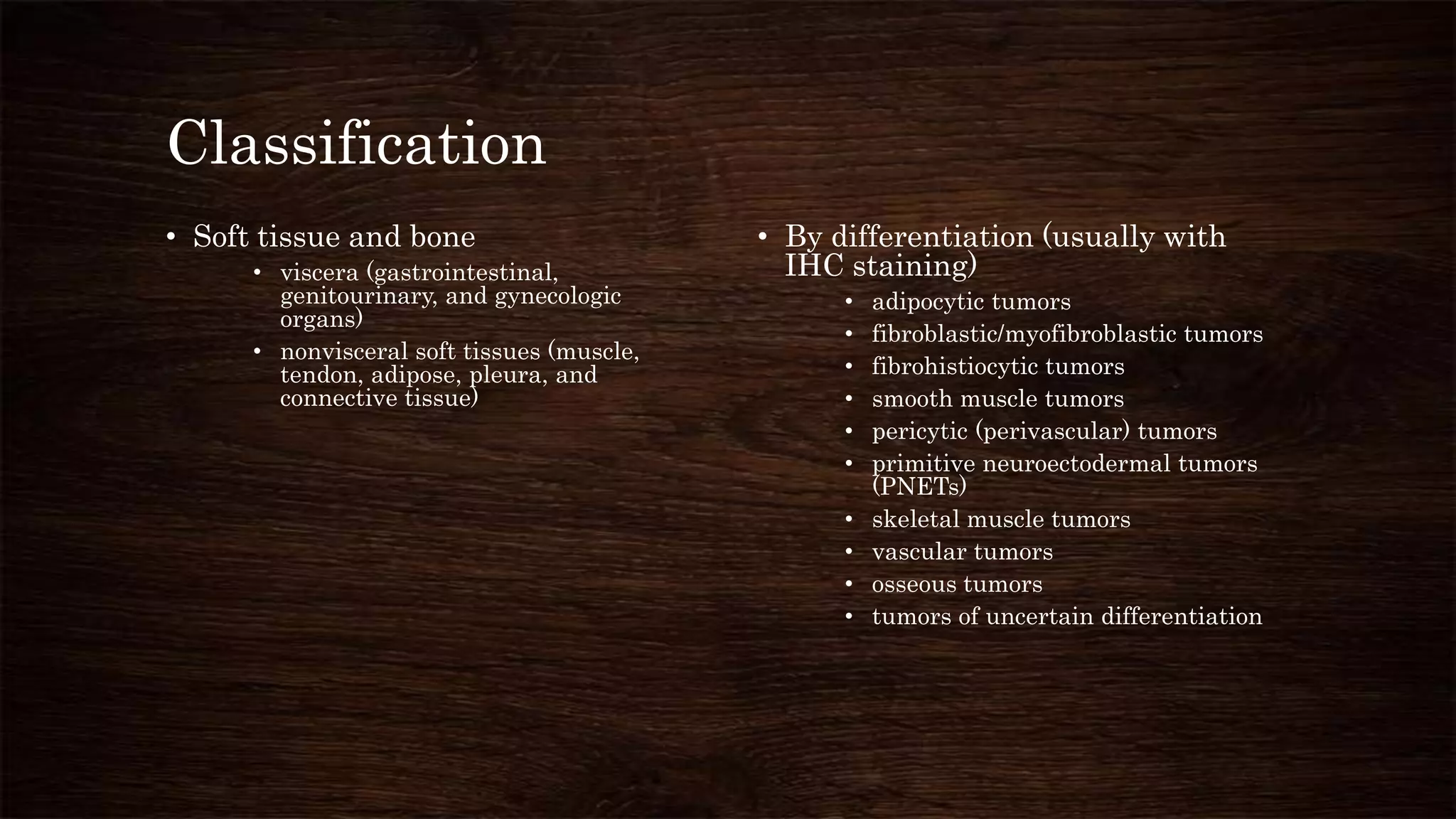 Soft tissue sarcoma | PPTX