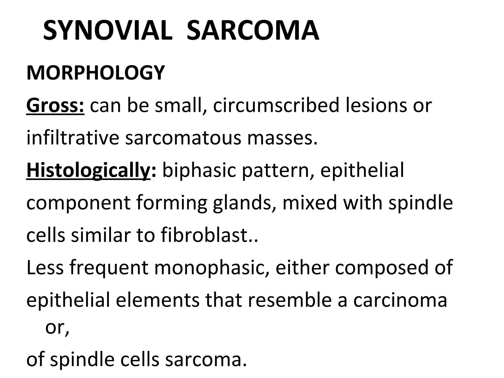 Soft tissue sarcoma | PPT