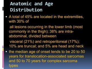 Soft tissue sarcoma | PPTX