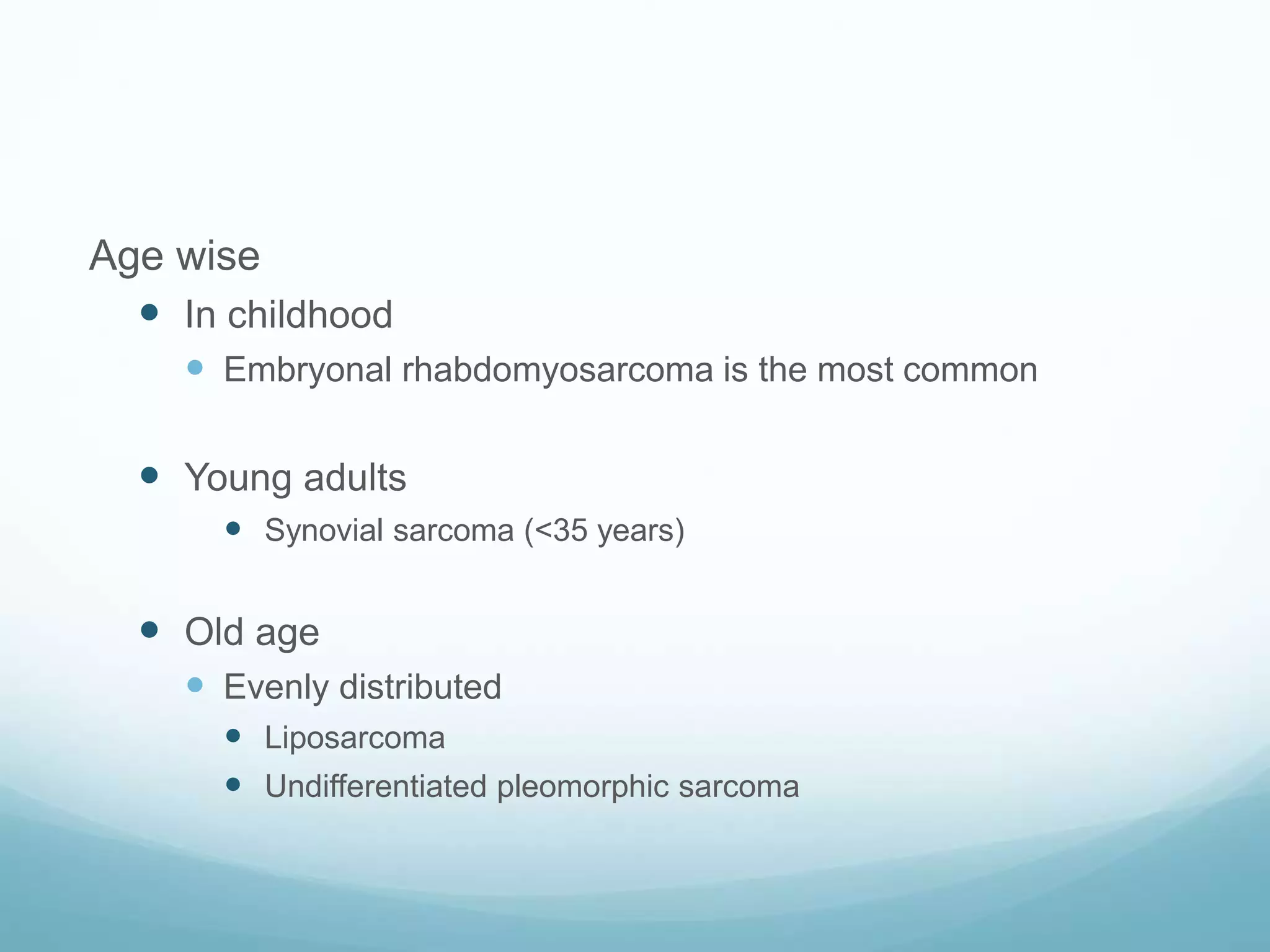 Soft tissue sarcoma | PPT