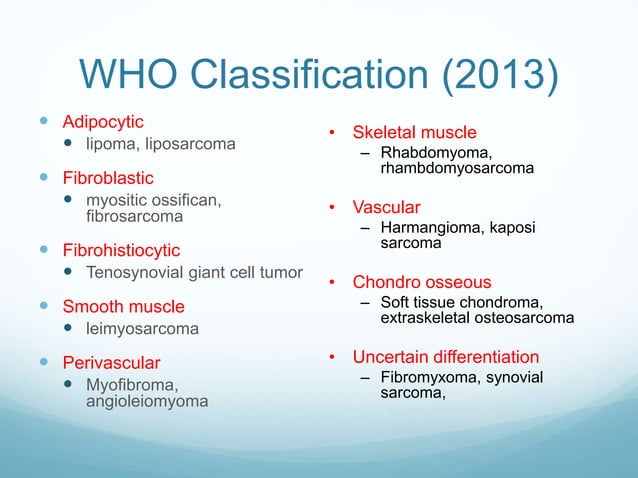 Soft tissue sarcoma | PDF | Cancer | Diseases and Conditions