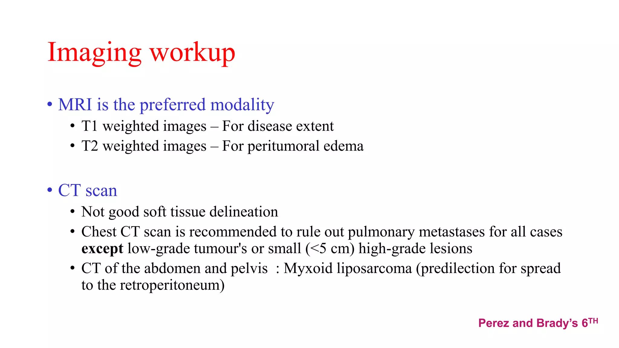 Soft tissue sarcoma | PPTX