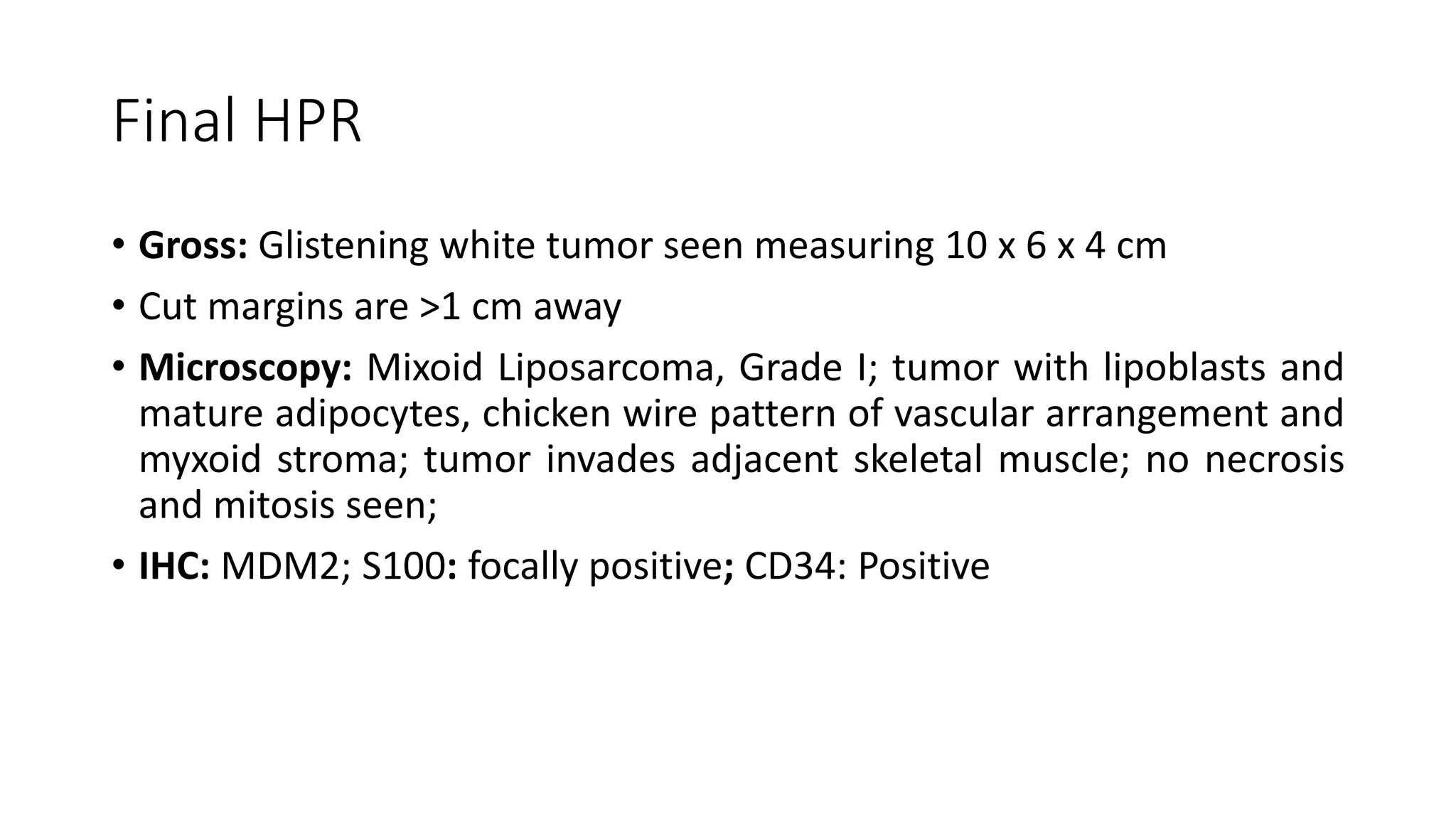 Soft Tissue Sarcoma Brachytherapy Ppt Free Download