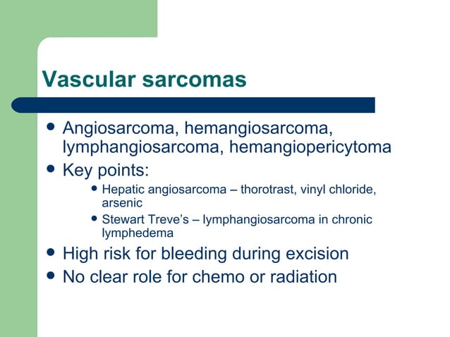 Soft Tissue Sarcomas | PPT | Cancer | Diseases and Conditions