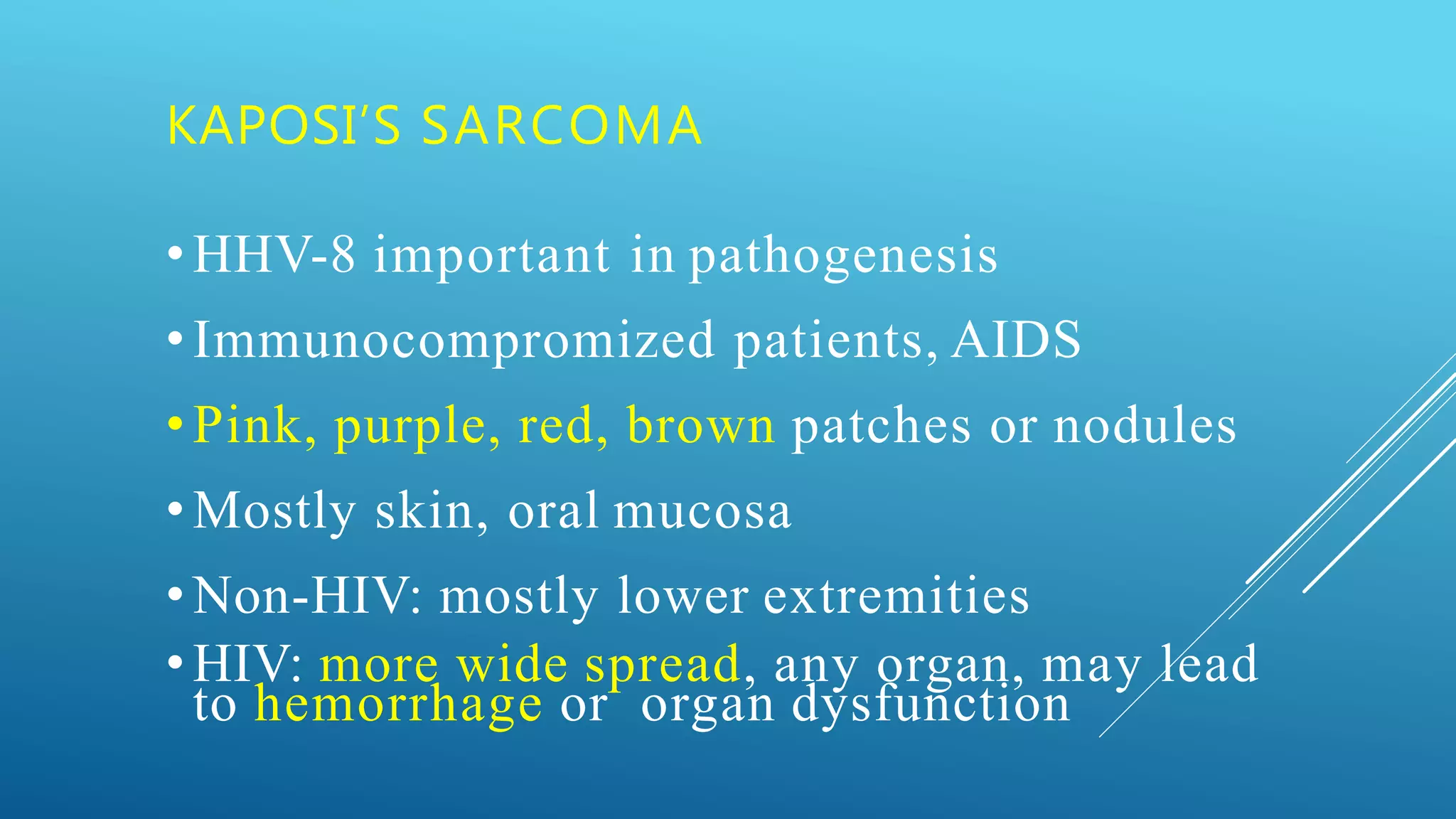 Soft tissue sarcomas | PPTX