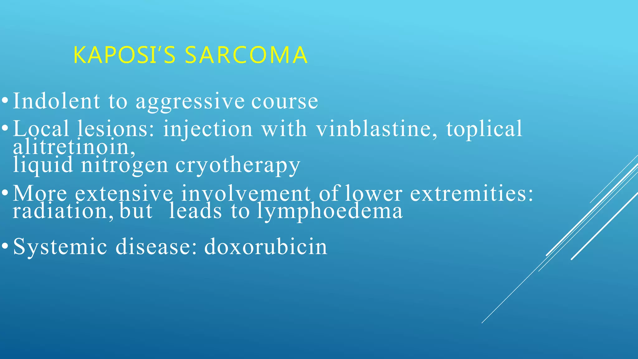 Soft tissue sarcomas | PPTX