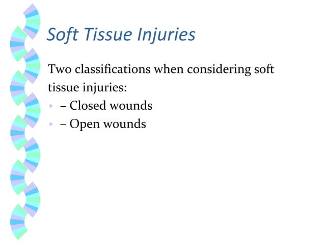 SoftTissue Trauma and causes sign symptoms | PPT