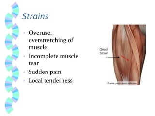 SoftTissue Trauma and causes sign symptoms | PPT