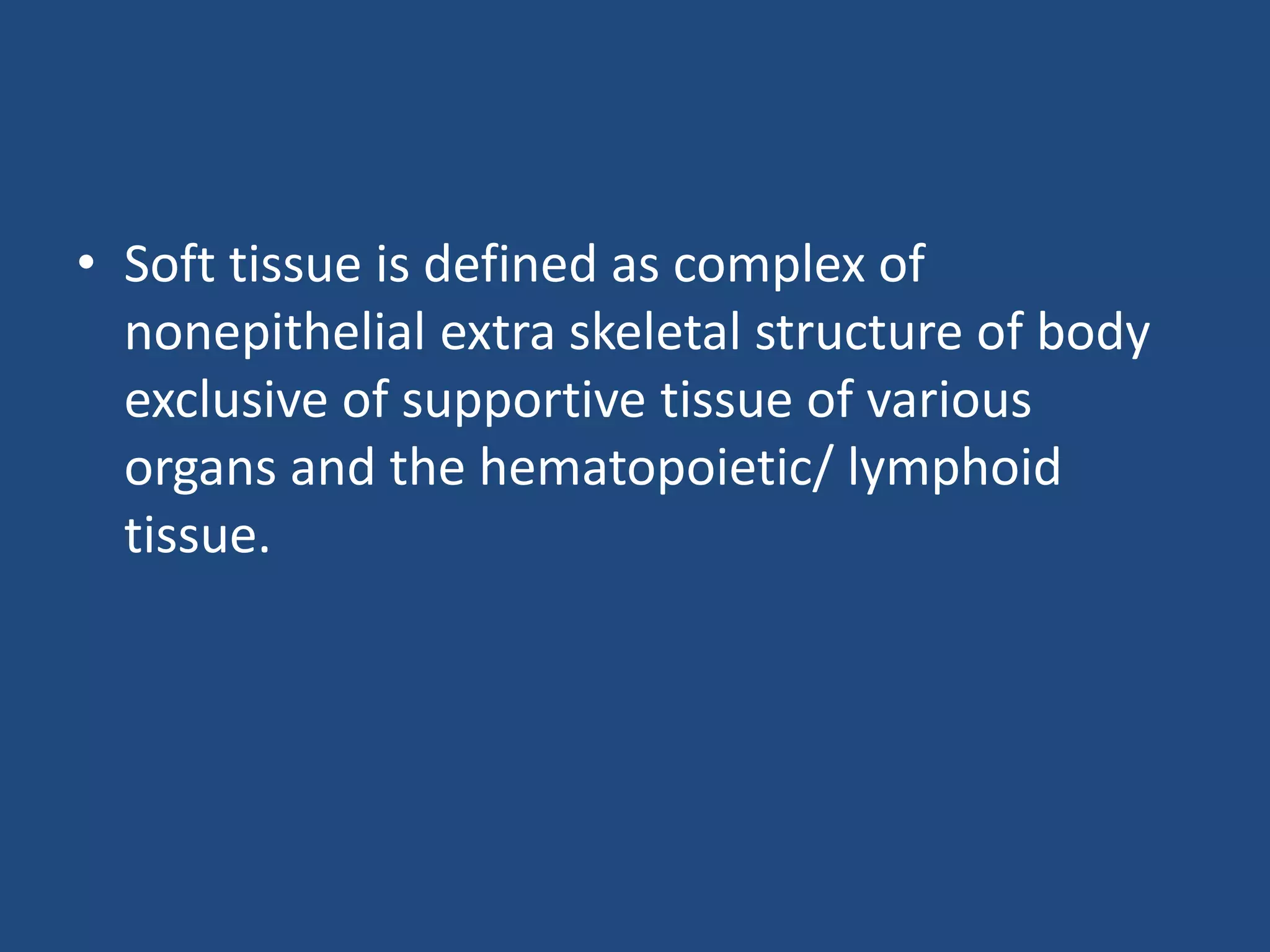 Soft tissue tumor | PPTX