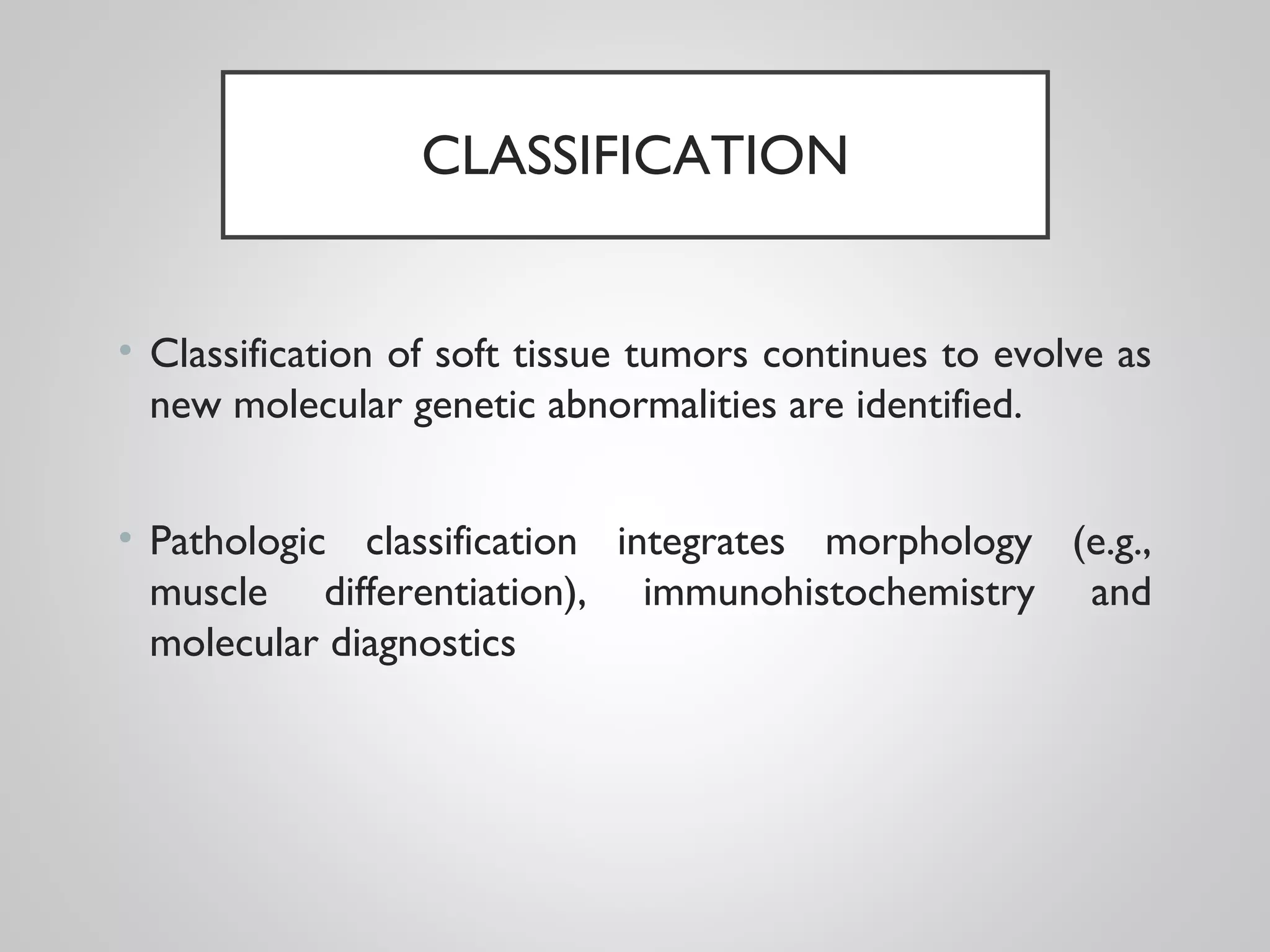 Soft tissue tumours | PPT