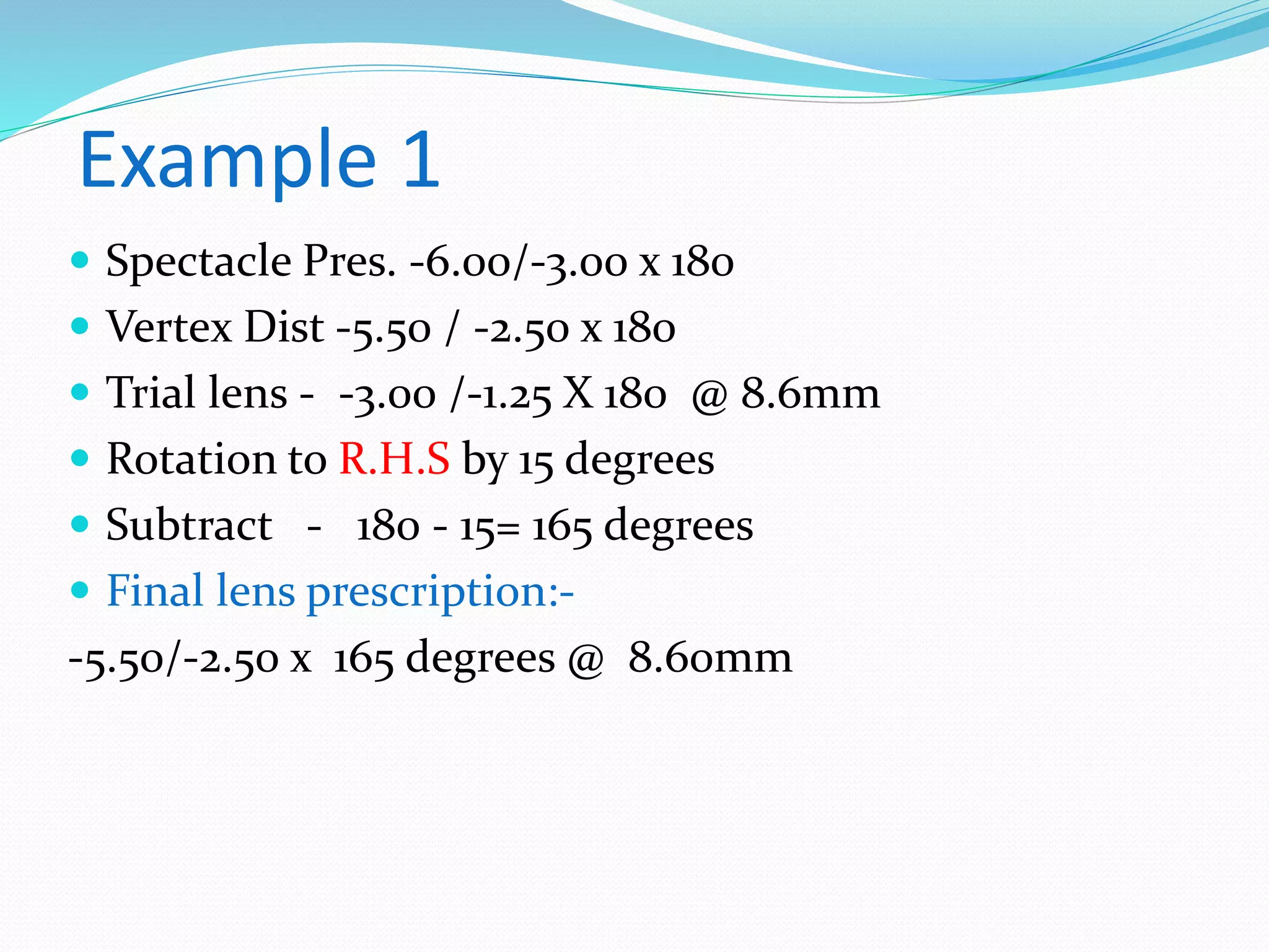 Soft toric Contact Lens | PPTX