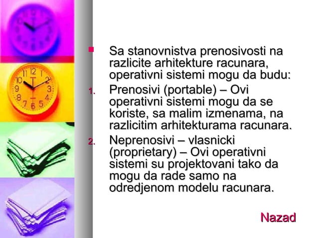 Racunarski Softver | PPT