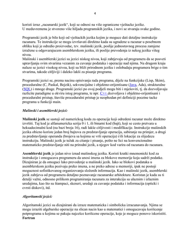 Softver racunara | DOCX