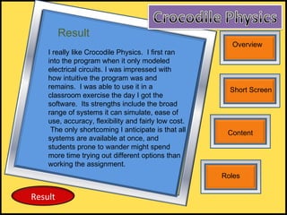 Crocodile Physics | PPT