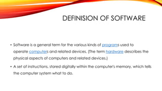 Software | PPT