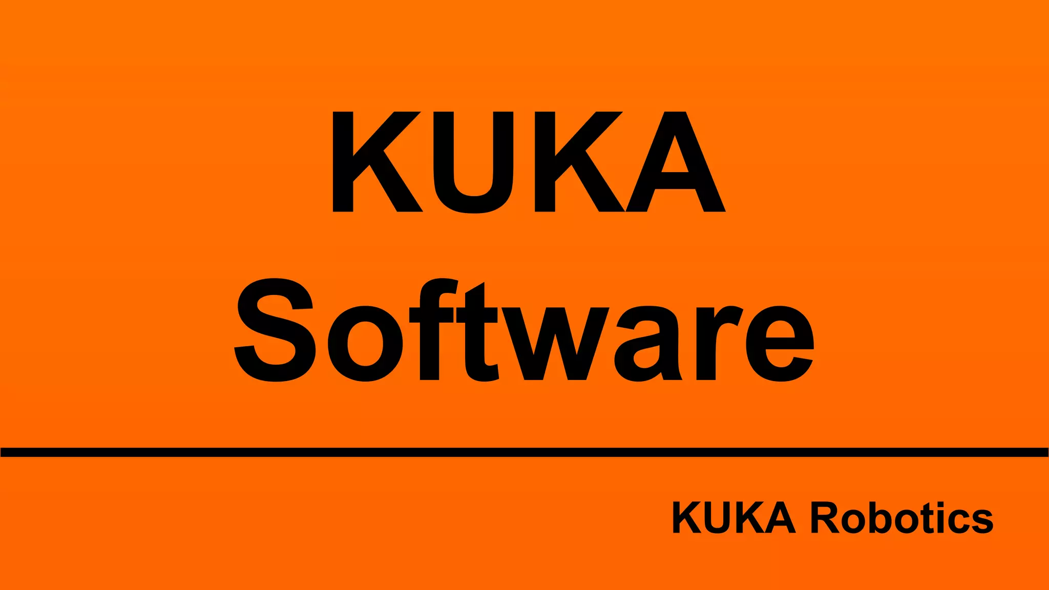 KUKA Software | PDF