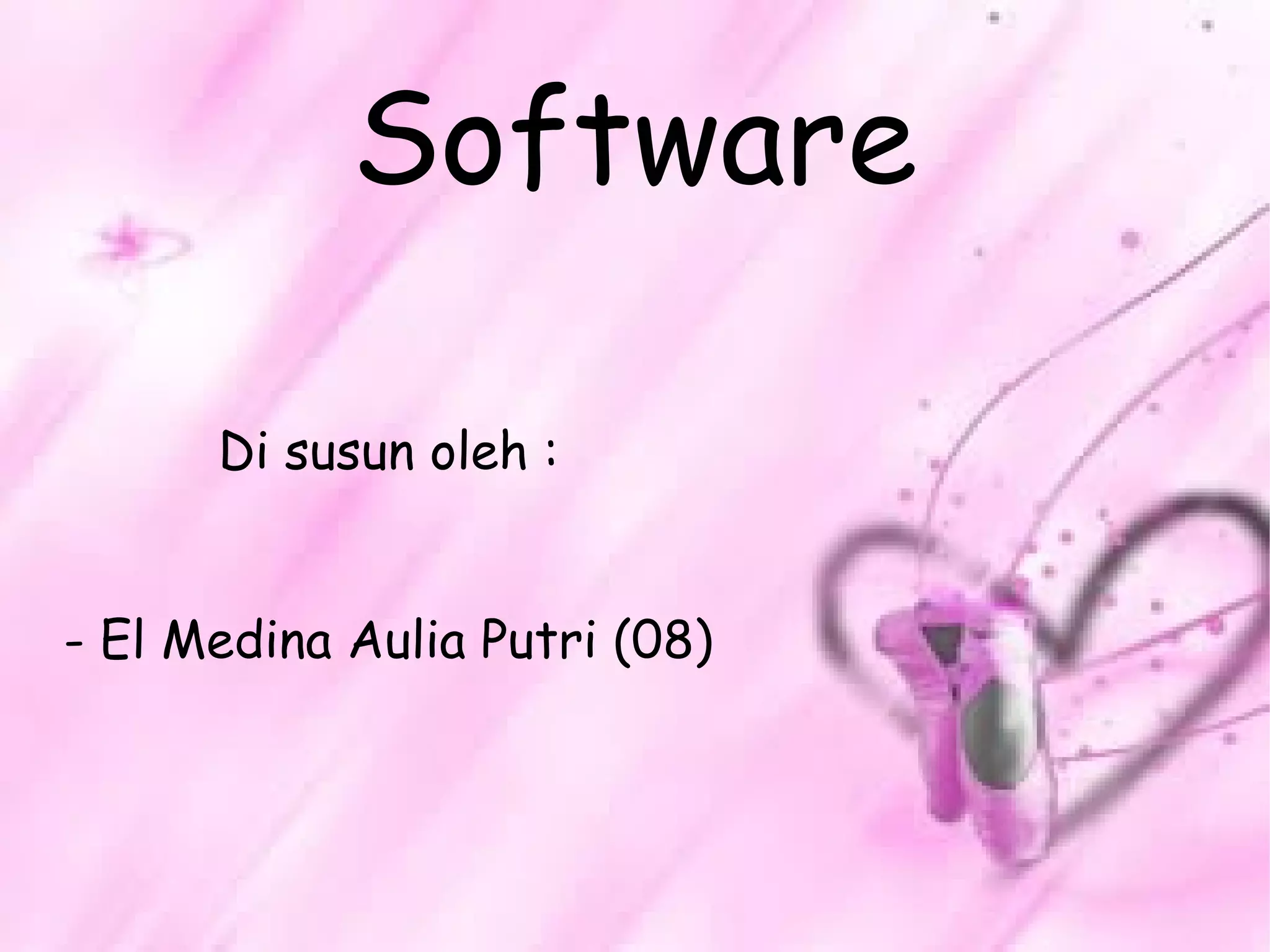 Pengertian dan Jenis-Jenis Software | ODP