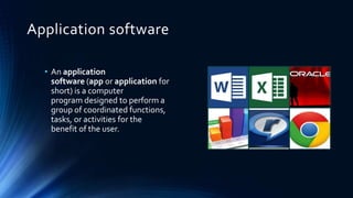 Introduction to Software | PPT