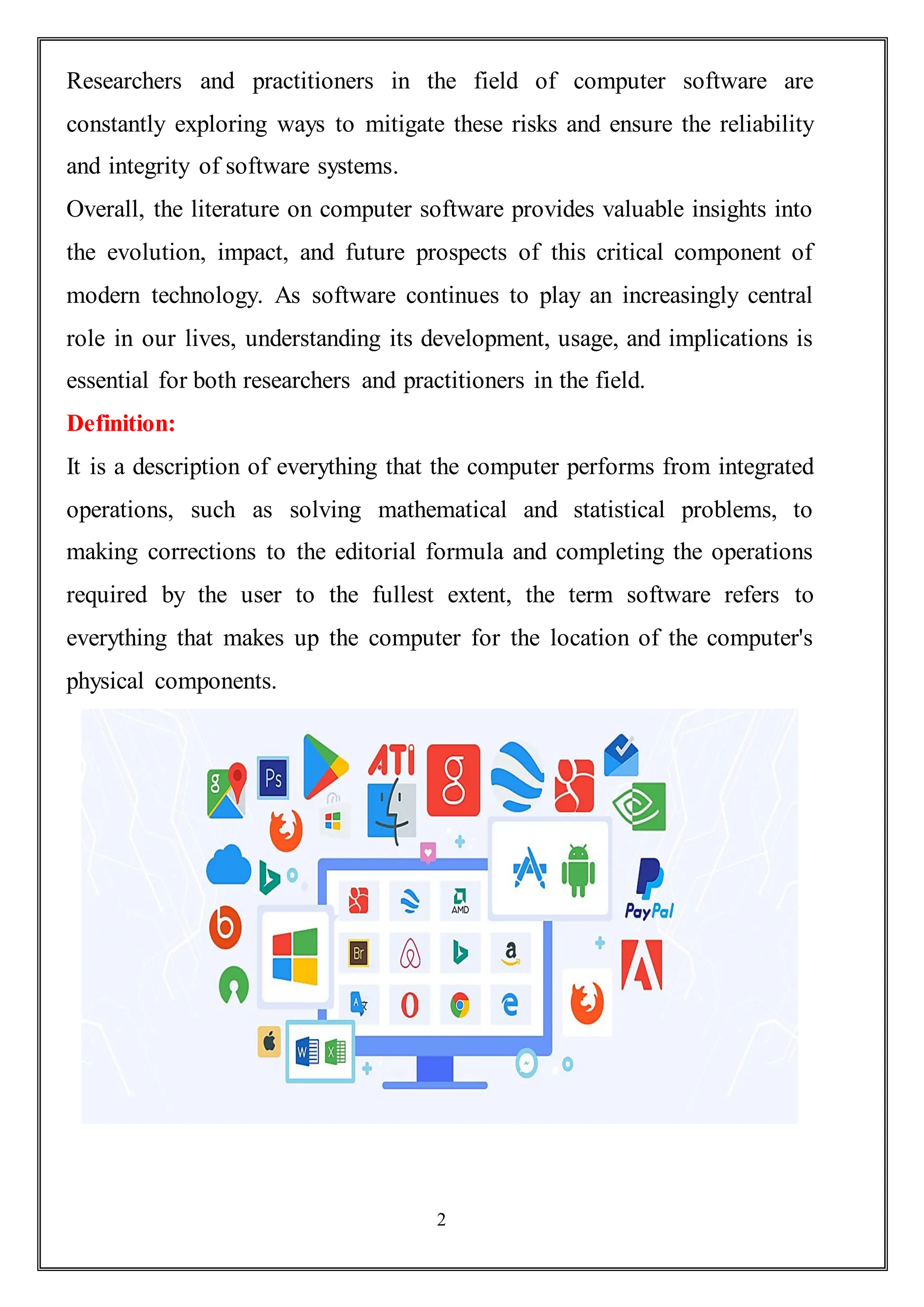 SOFTWARE.pdff computer software computer | PDF