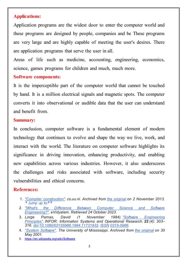 SOFTWARE.pdff computer software computer | PDF