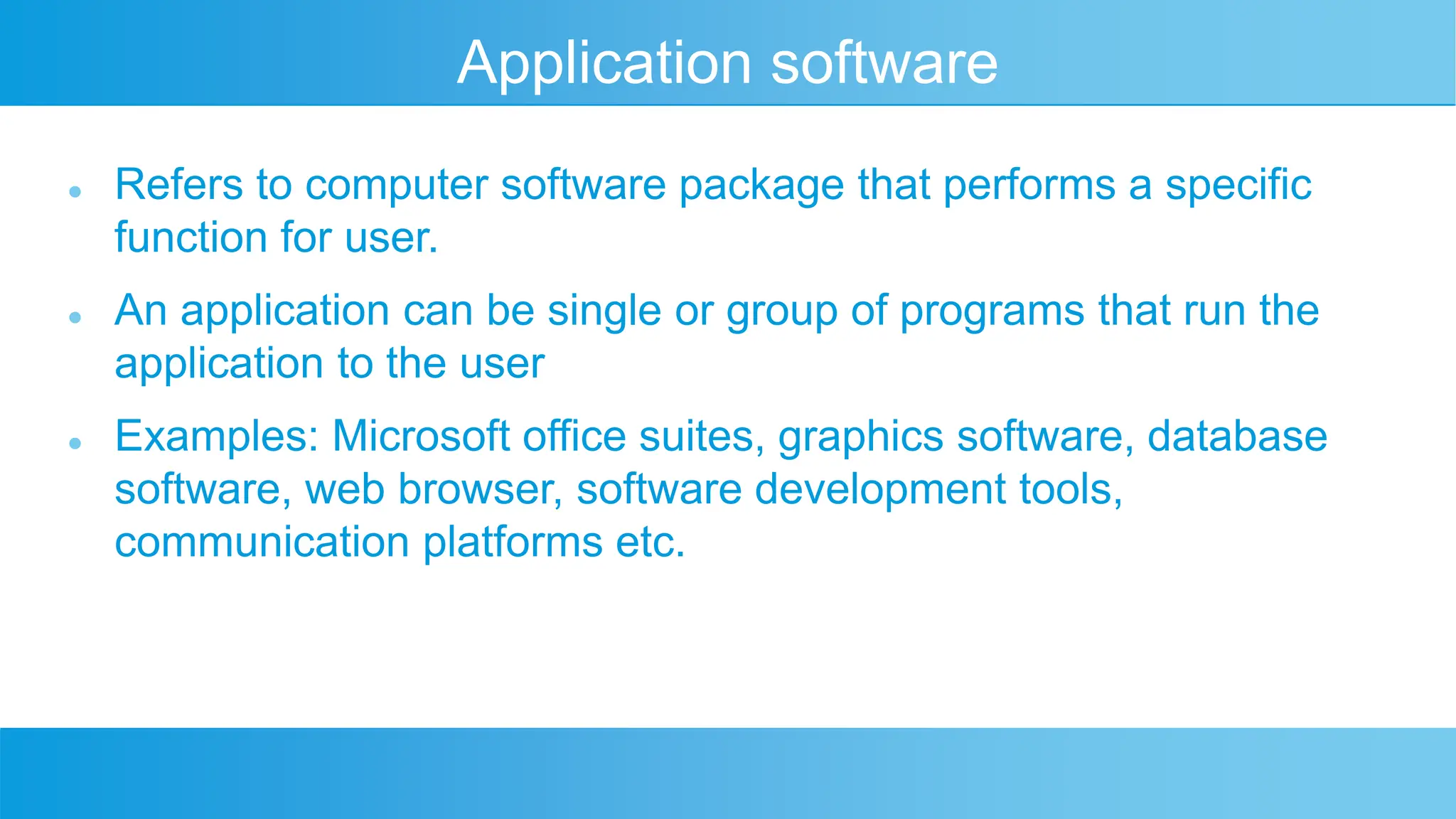 Software And Types Of Software System Software Pptx