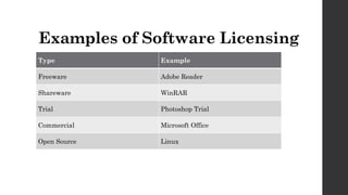 Comprehensive Overview of Software: Types, Functions, and Applications ...
