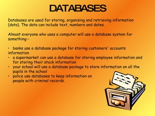 Standard Grade Administration - Software Applications | PPT