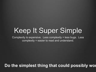 Intro To Software Architecture | PPT