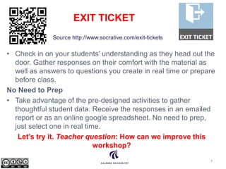 Software-based Clicker Systems for Classroom Activities of Secondary ...